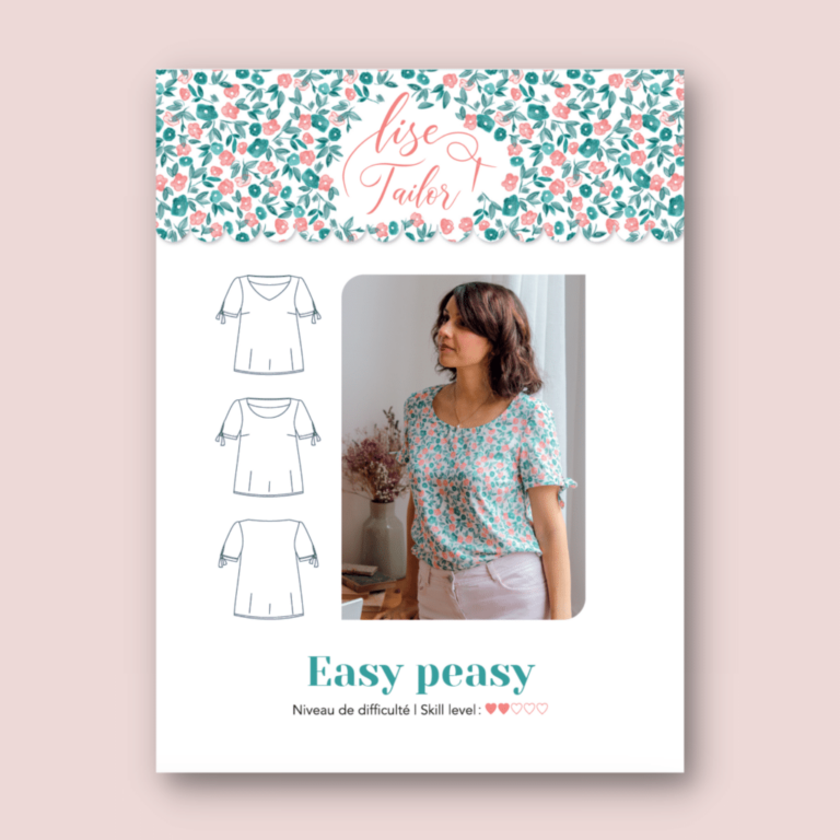 Easy Peasy Blouse – papieren patroon – Studio Dotter Easy Peasy Blouse – papieren patroon – Studio Dotter